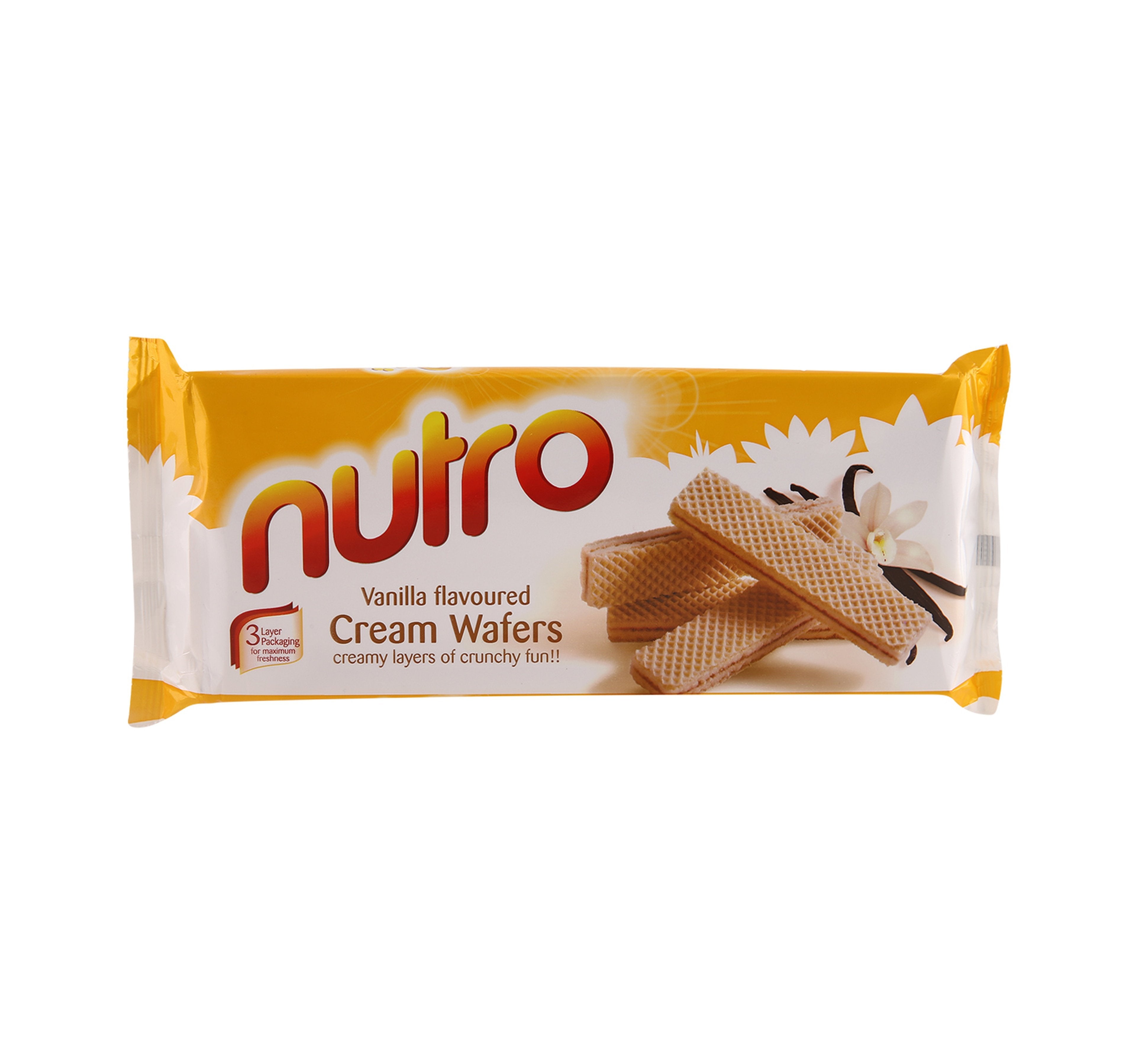 Nutro Vanilla Flavoured Cream Wafers 150 g – Shefs