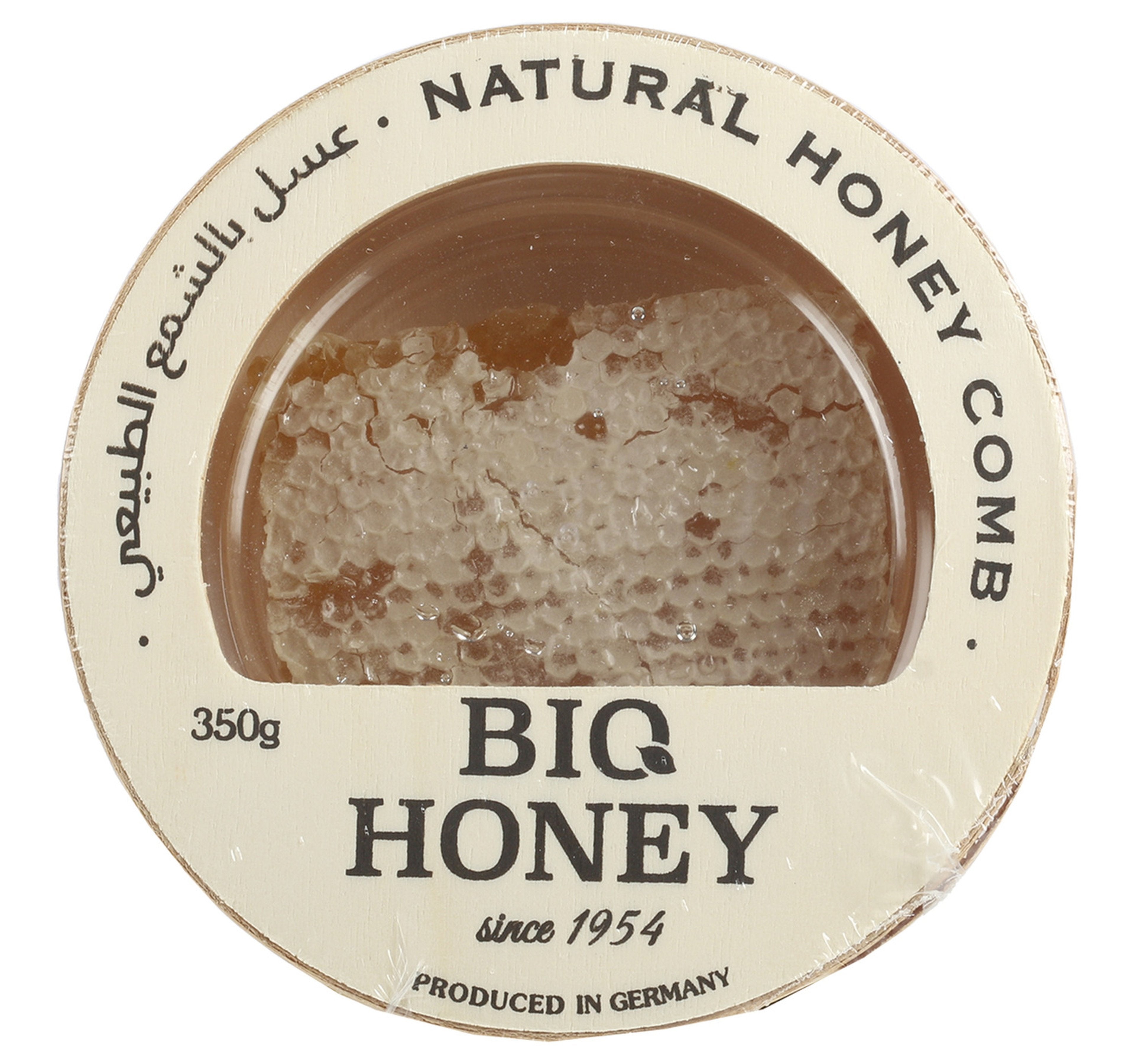 Bio Honey Natural Honey Comb Wooden Box 350 g – Shefs