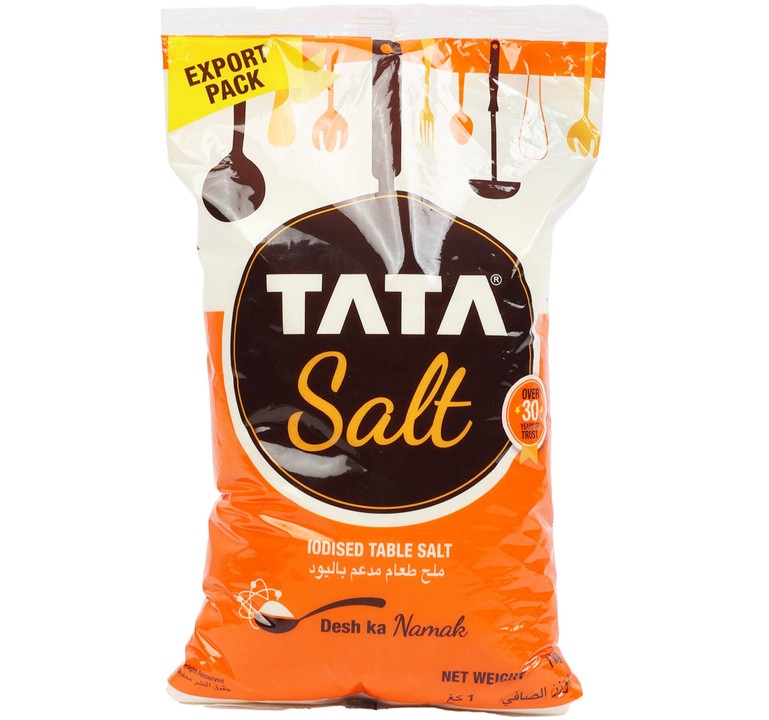 Tata Iodized Table Salt 1 kg – Shefs