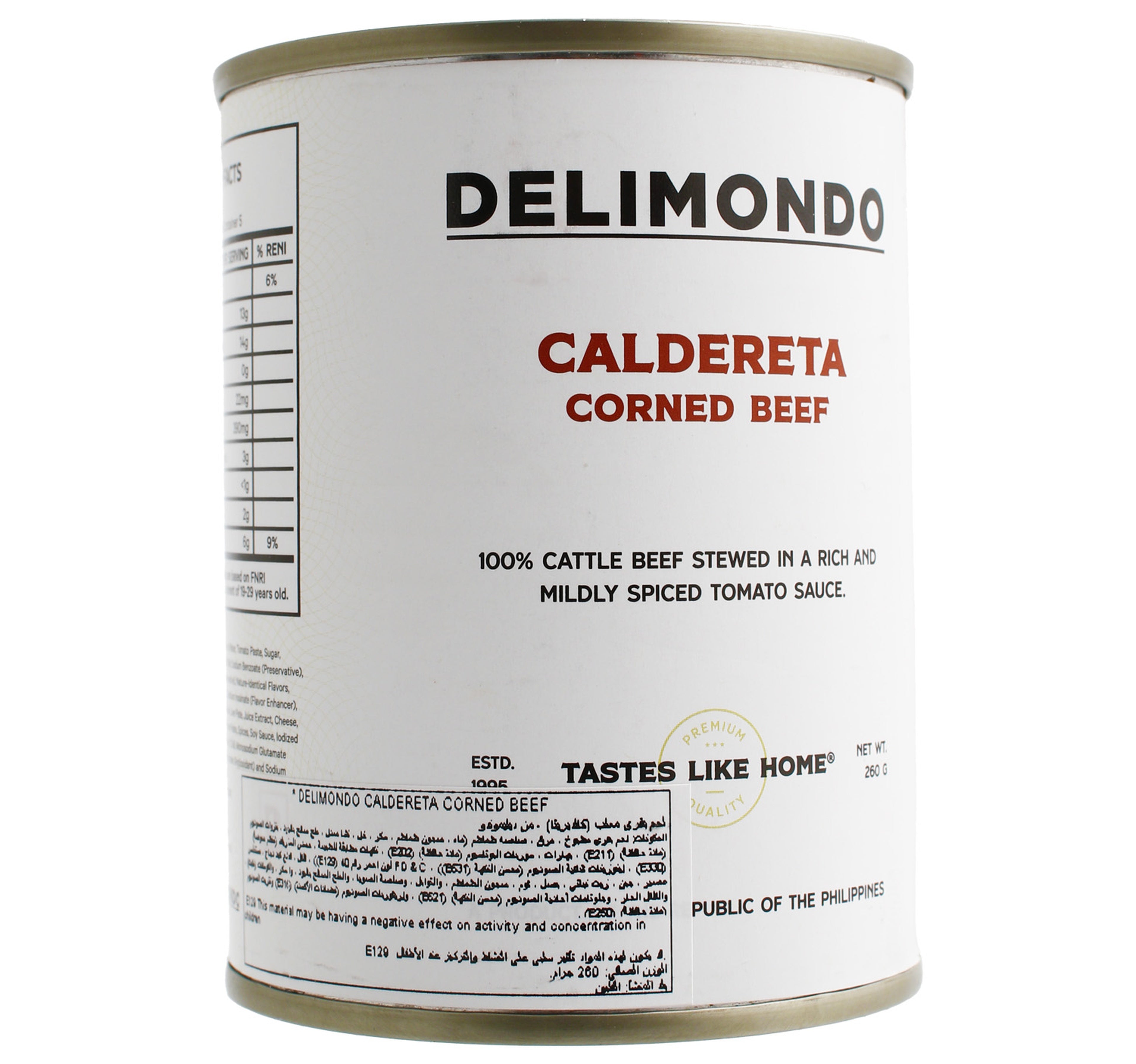Delimondo Caldereta Corned Beef 260 g – Shefs