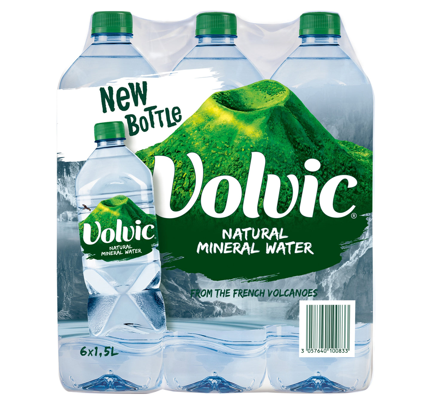 Volvic Natural Mineral Water 6 x 1.5 Litres – Shefs