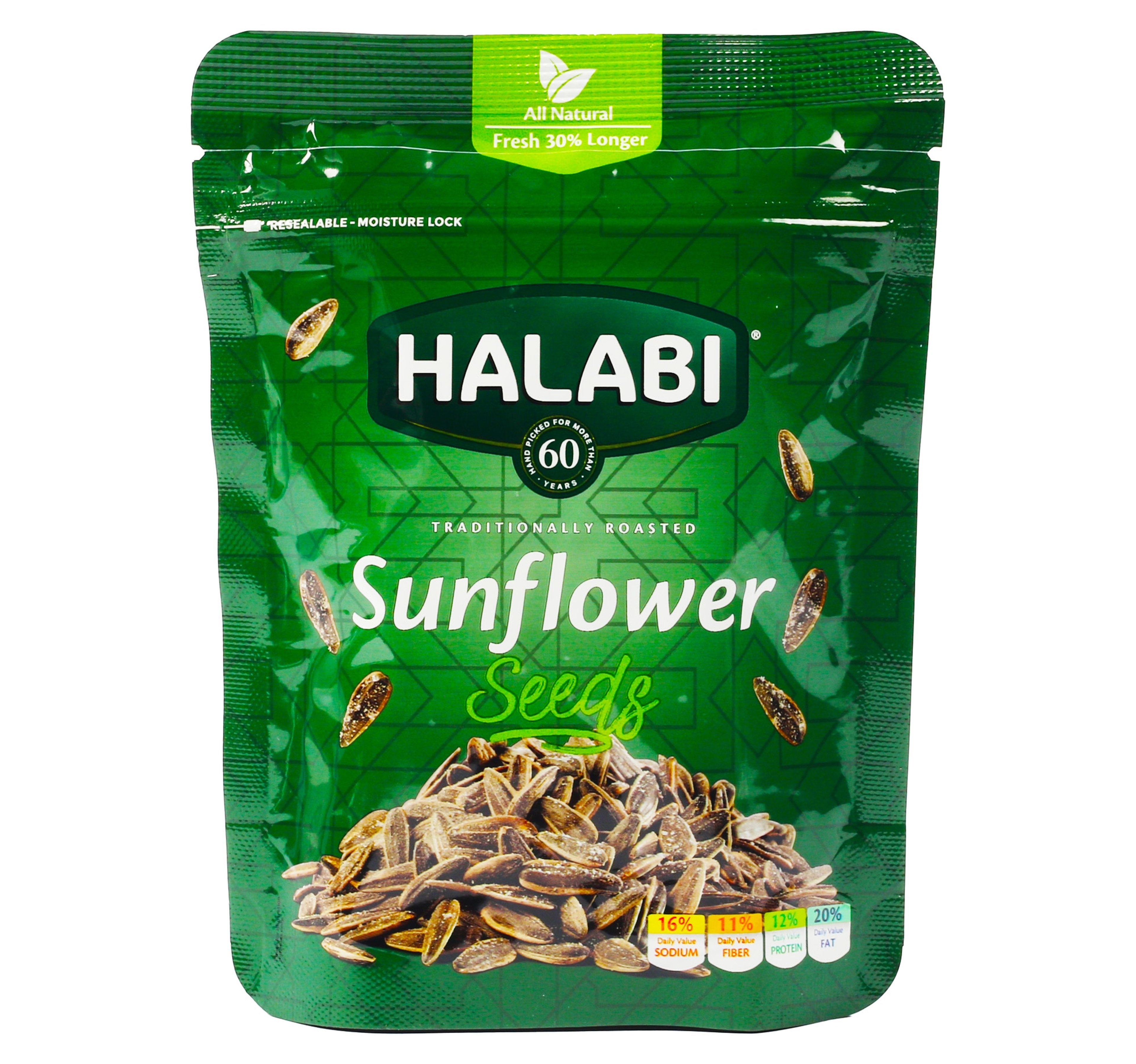 Halabi Sunflower Seeds Roasted 70 g – Shefs