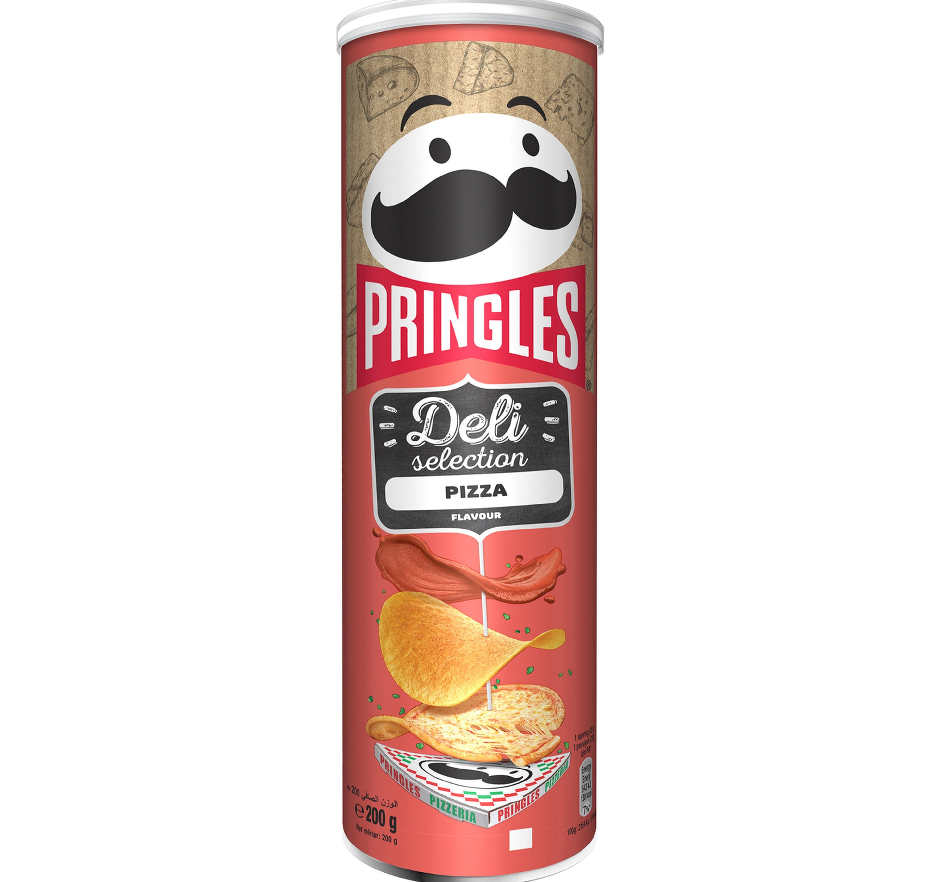 Pringles Deli Selection Pizza Flavoured Chips 200 g – Shefs