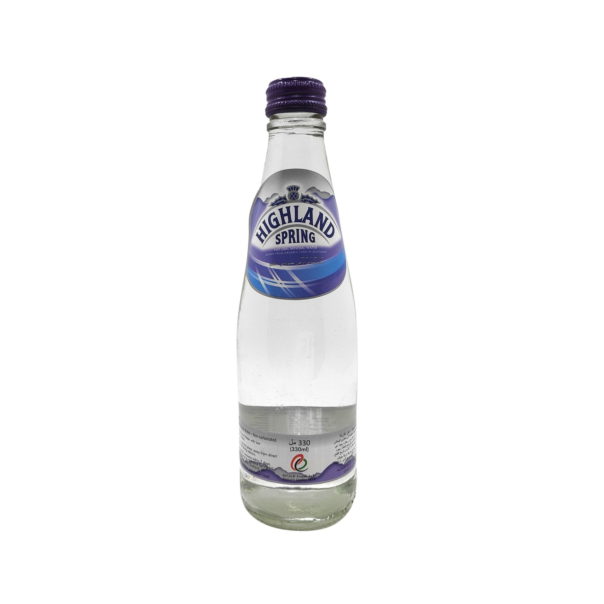 Highland Spring Natural Mineral Water 24 x 330 ml – Shefs