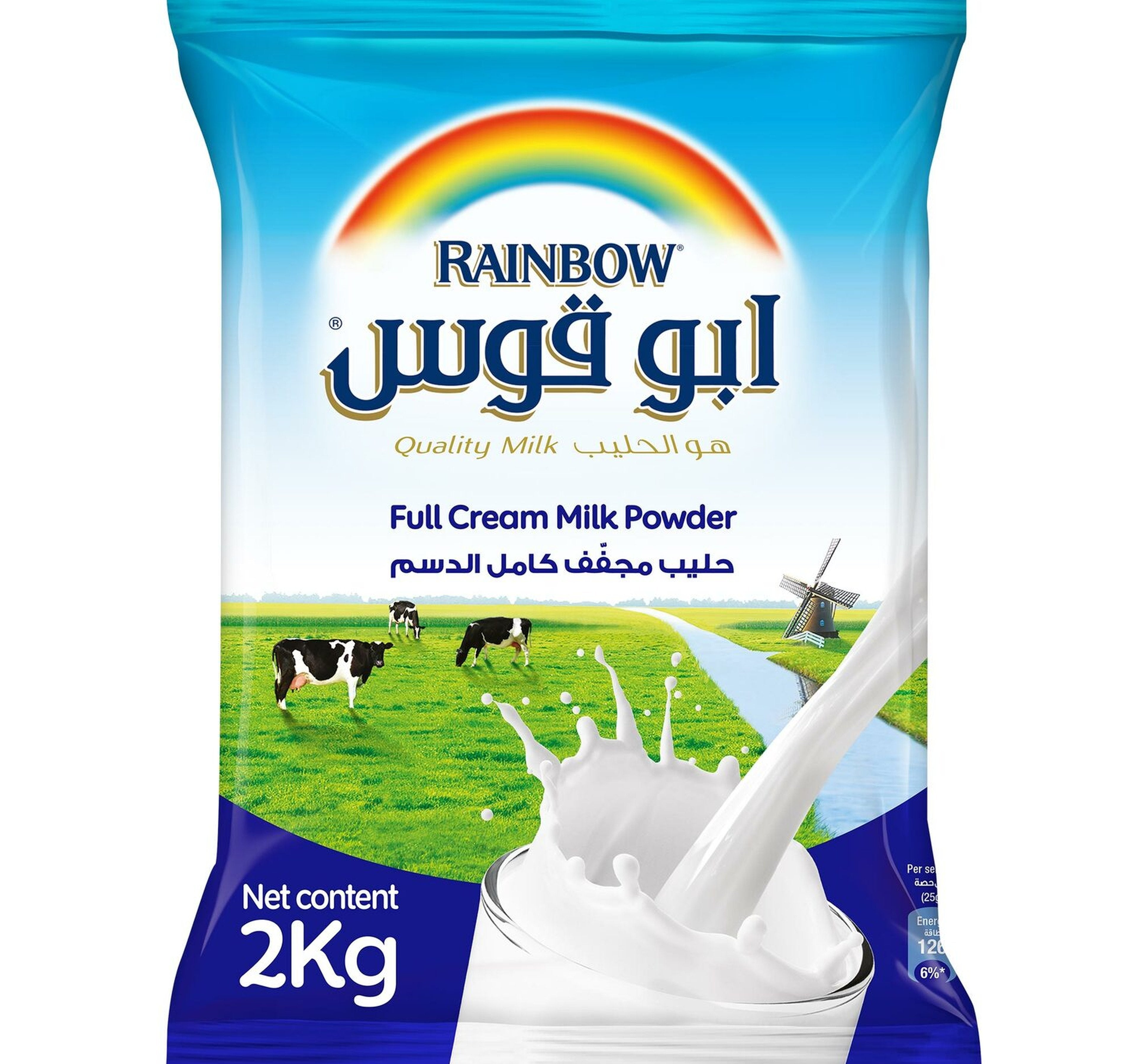 Rainbow Milk Powder Pouch 2 kg – Shefs