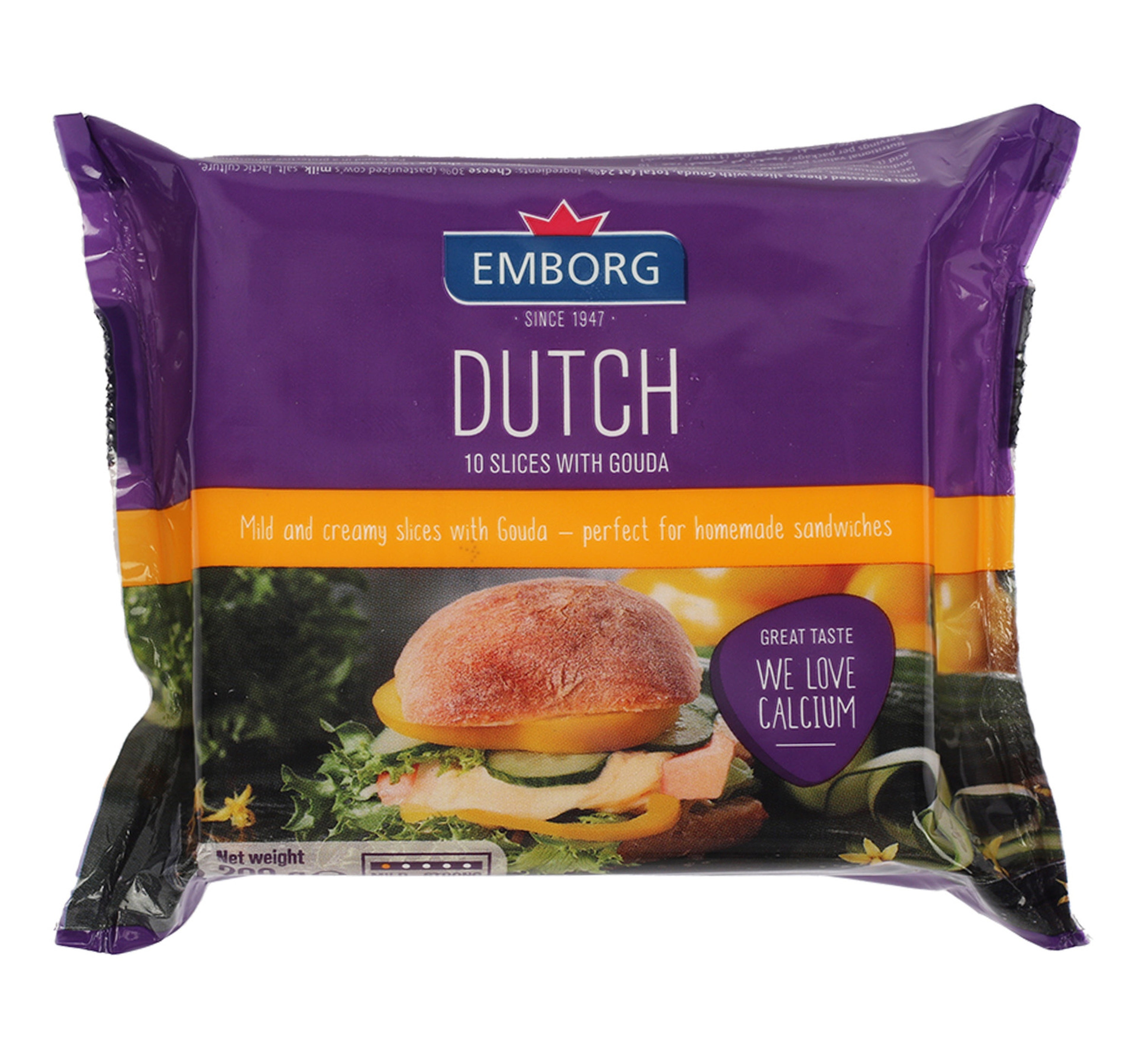 Emborg Cheese Gouda Slices 200 g – Shefs