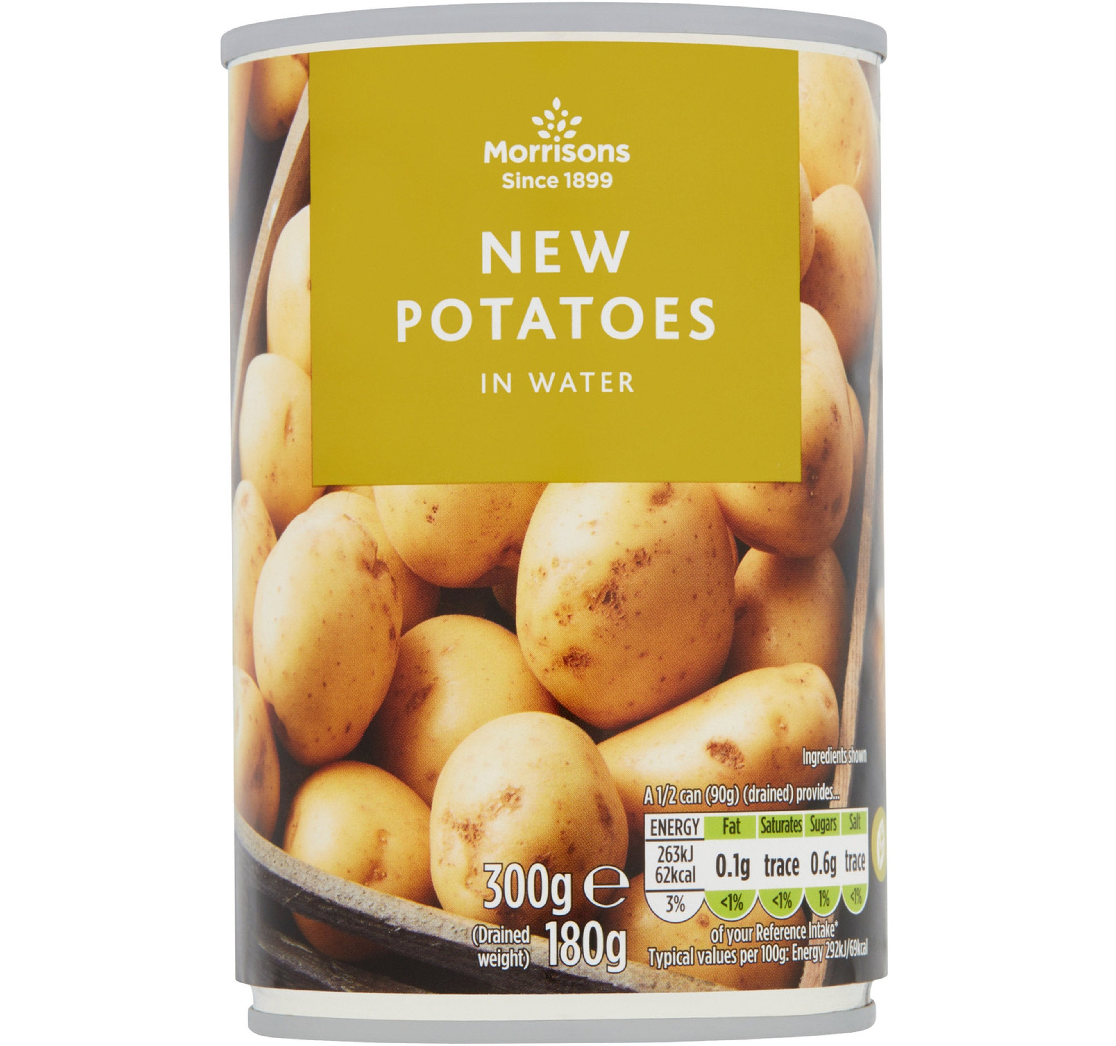 Morrisons New Potatoes In Water 300 g – Shefs