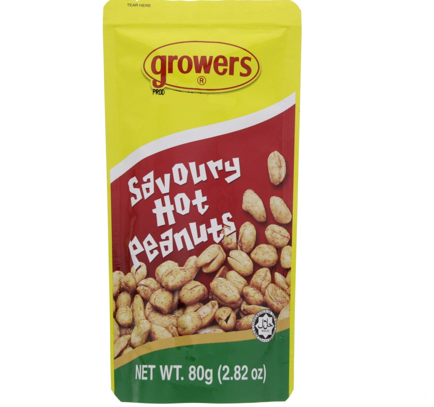 Growers Savoury Hot Peanuts 80 g – Shefs