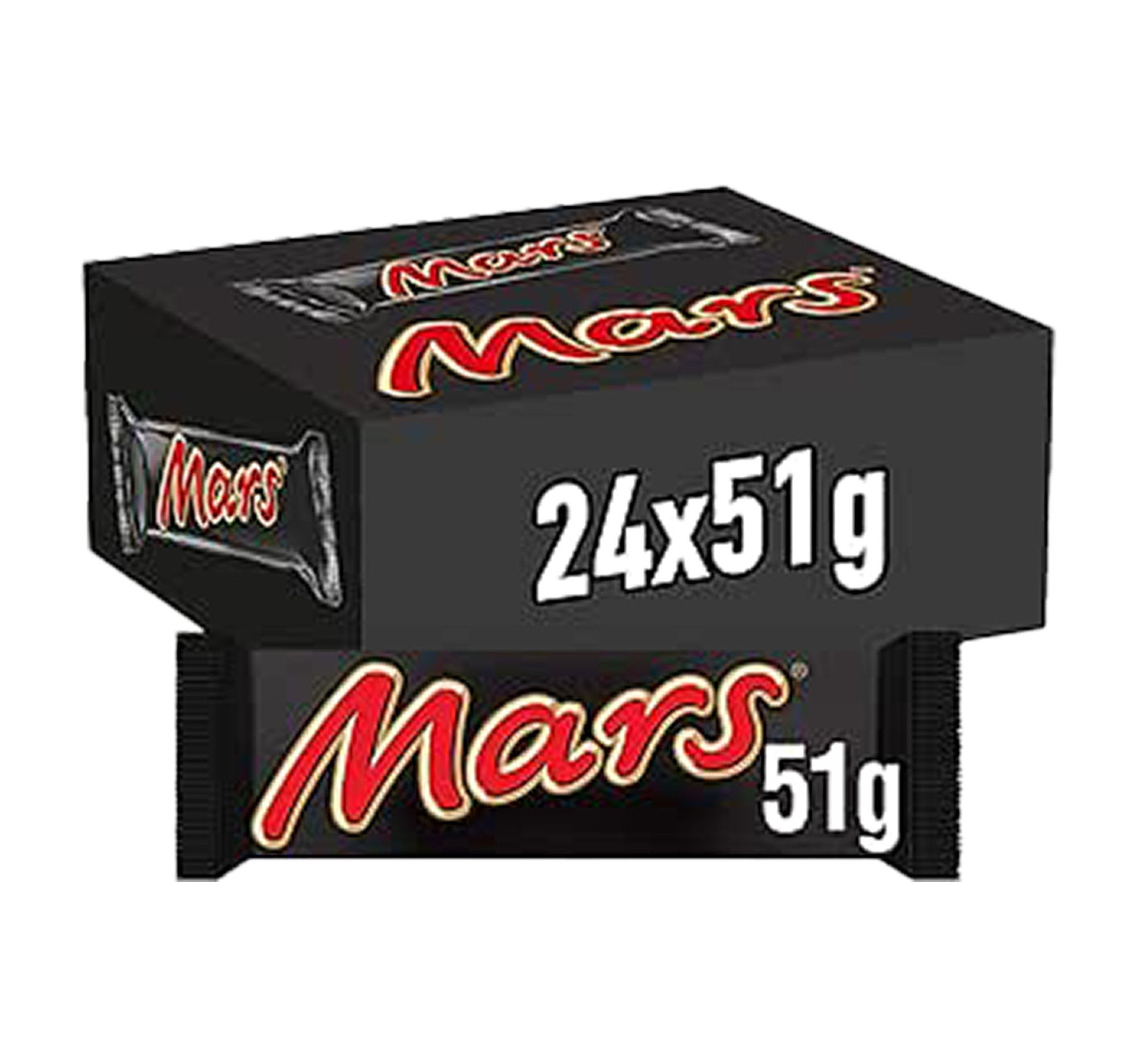 Mars Chocolate 24 x 51 g – Shefs
