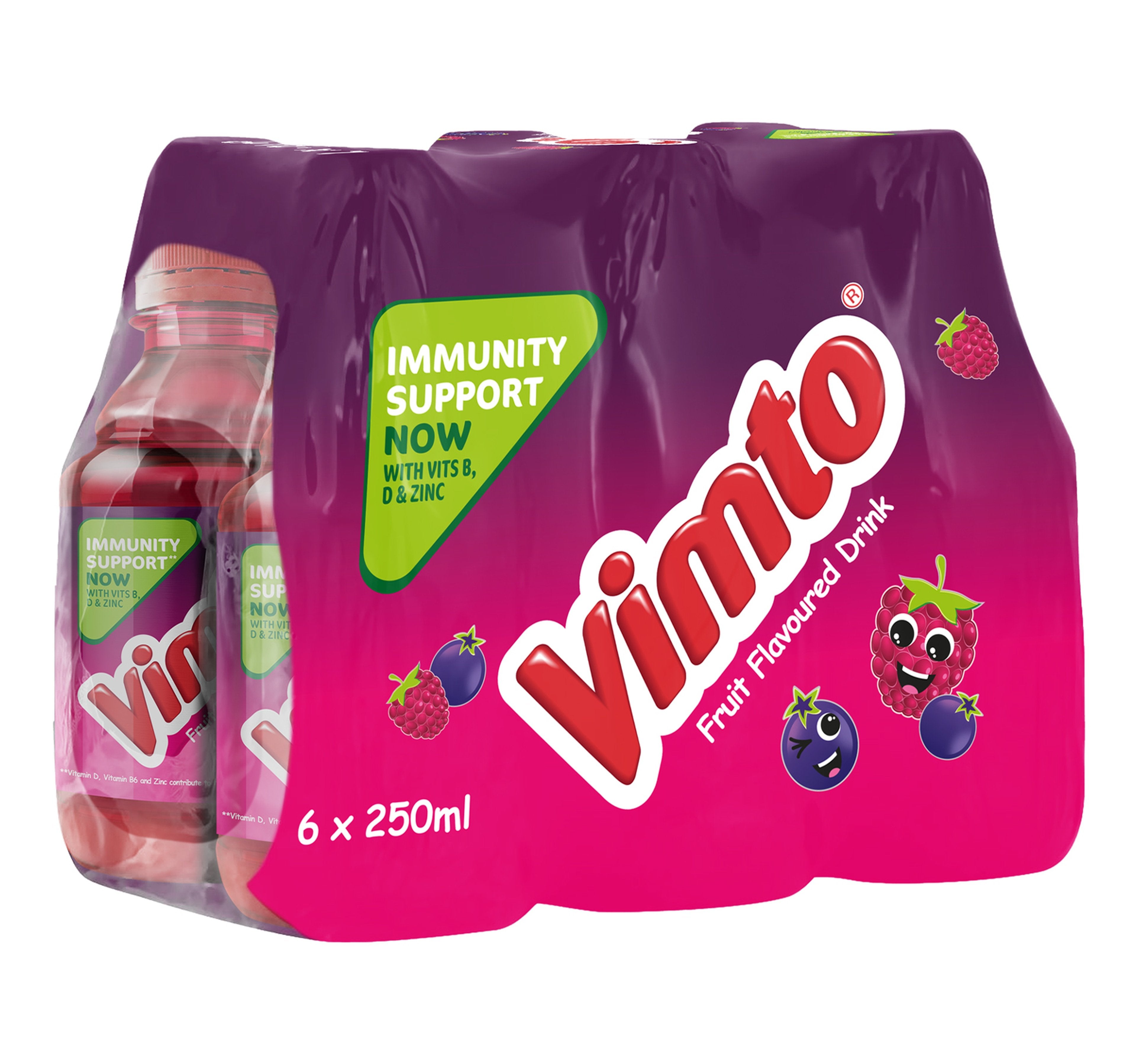 Vimto Fruit Flavoured Drink 6 x 250 ml – Shefs