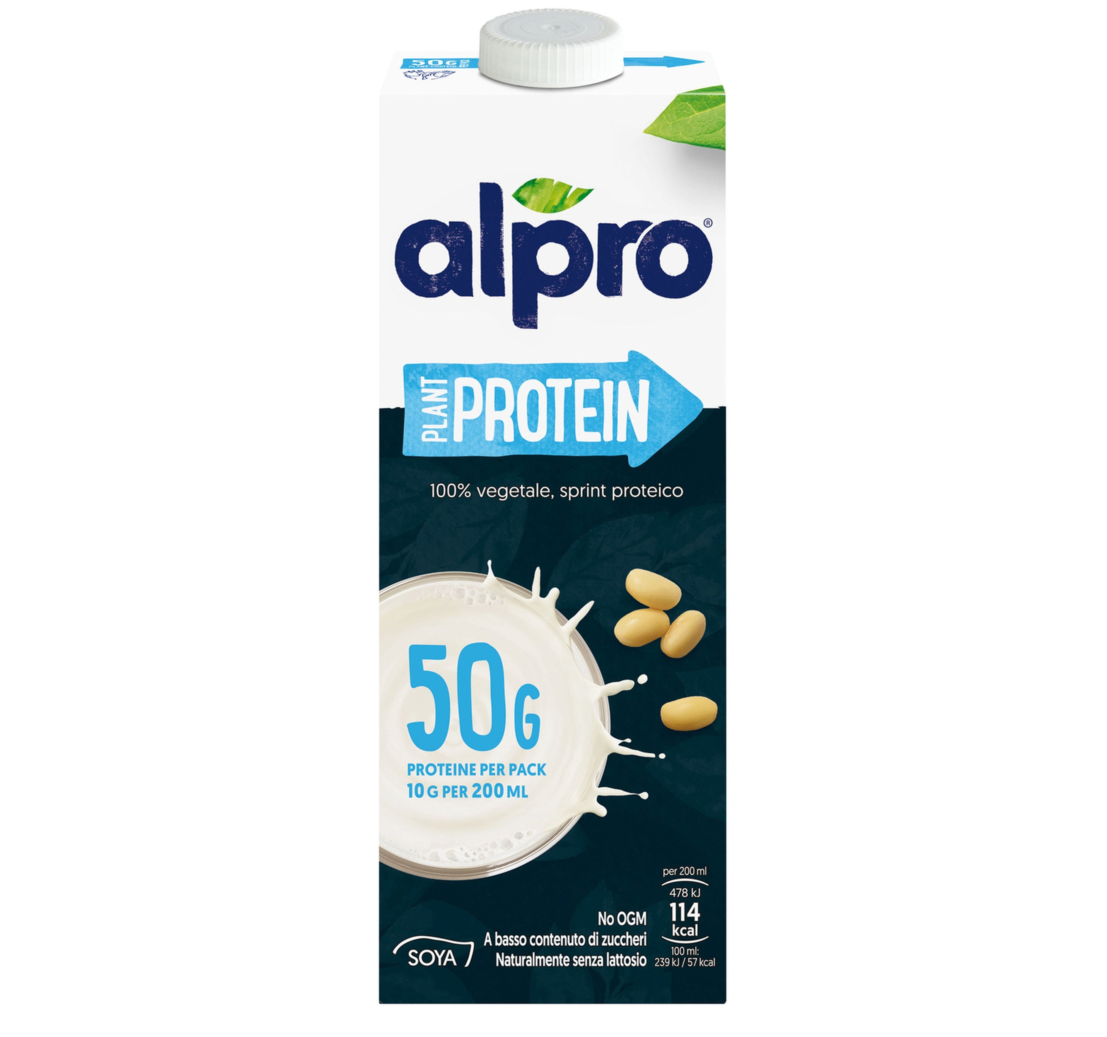 Alpro Protein Soya Drink Plain 1 Litre – Shefs