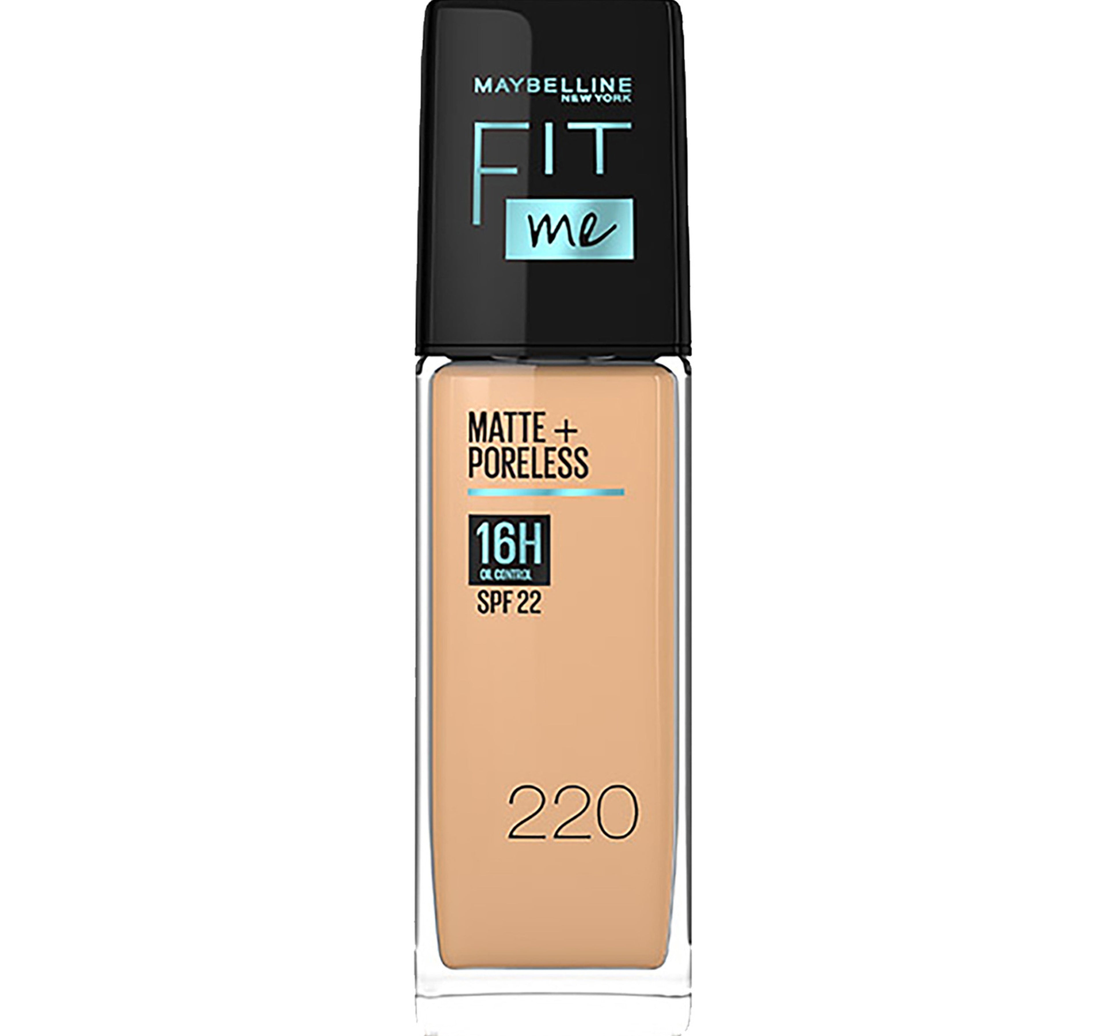 Maybelline Fit Me Matte + Poreless Foundation 220 30 ml – Shefs
