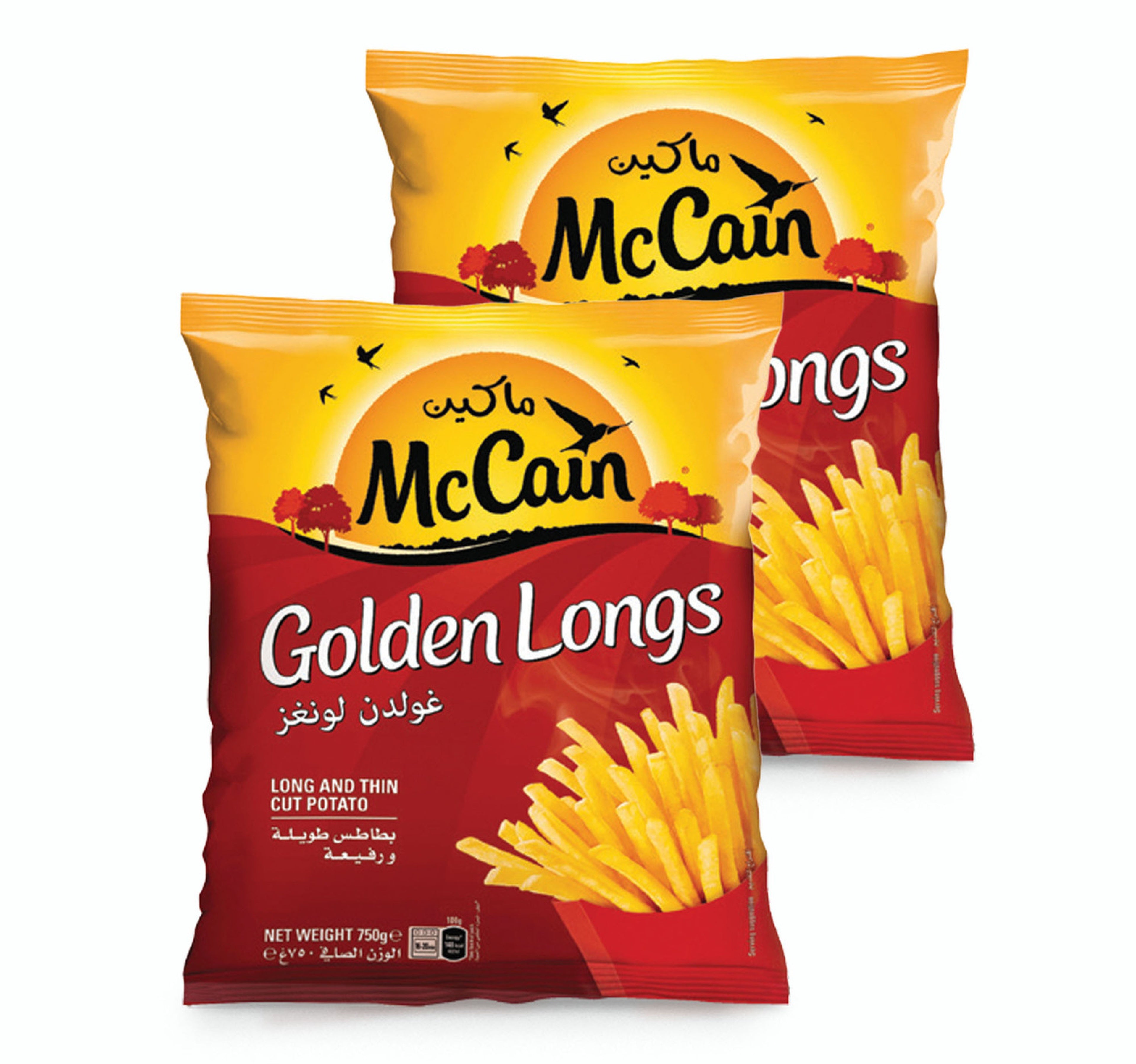McCain Golden Long French Fries 2 x 750 g – Shefs