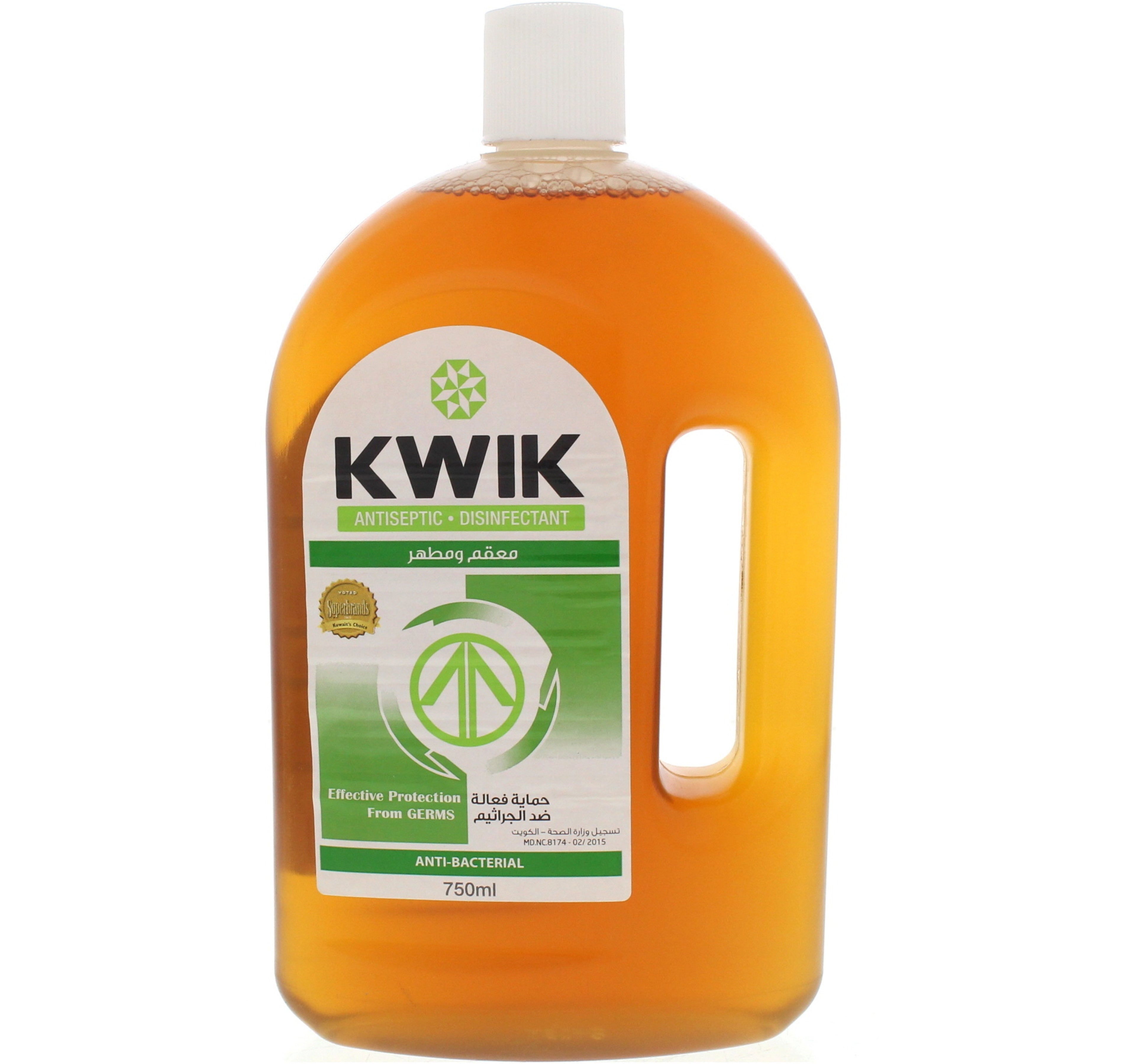 Kwik Antiseptic Liquid 750 ml – Shefs