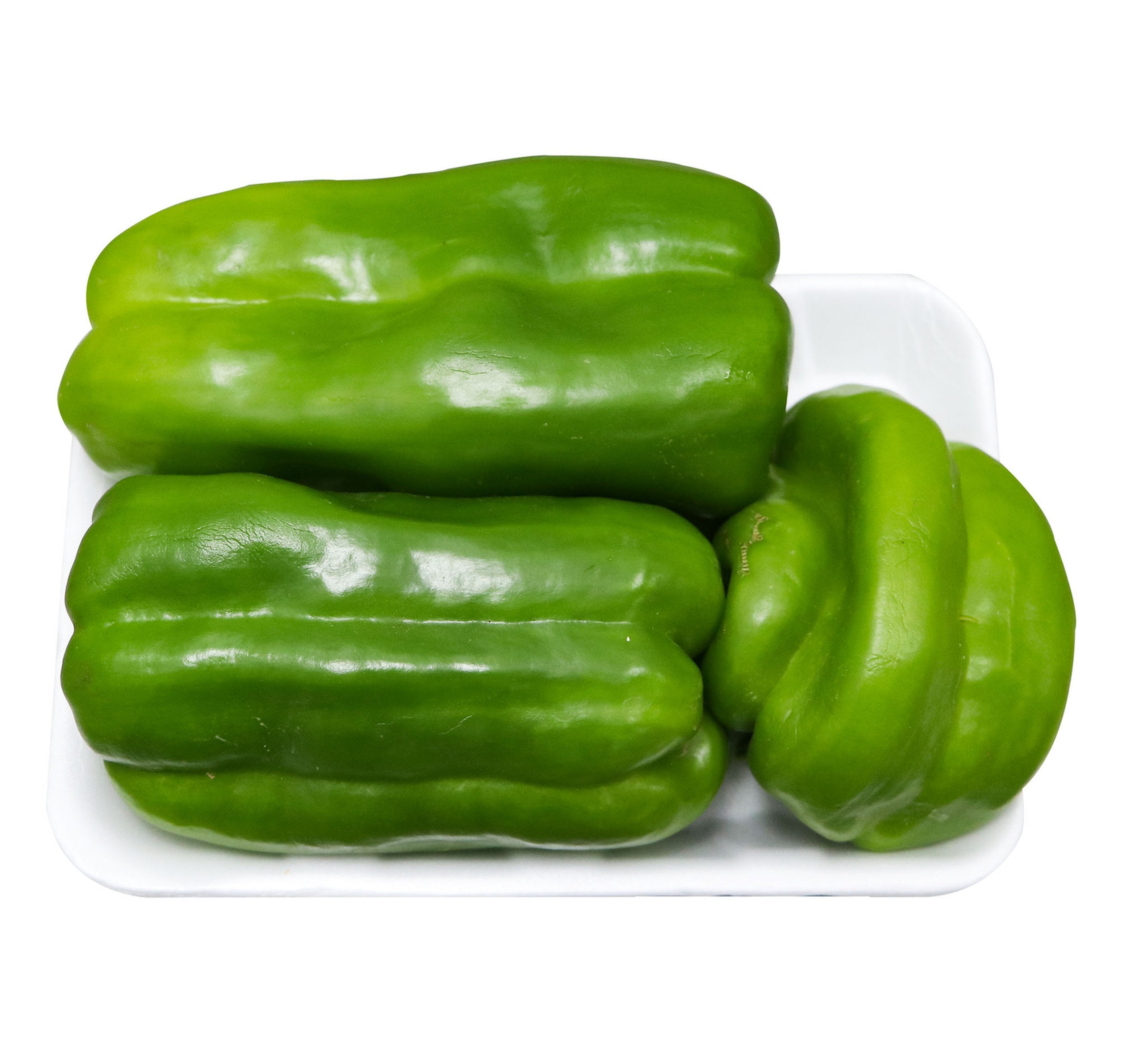 Capsicum Green Tray Pack 400 g – Shefs