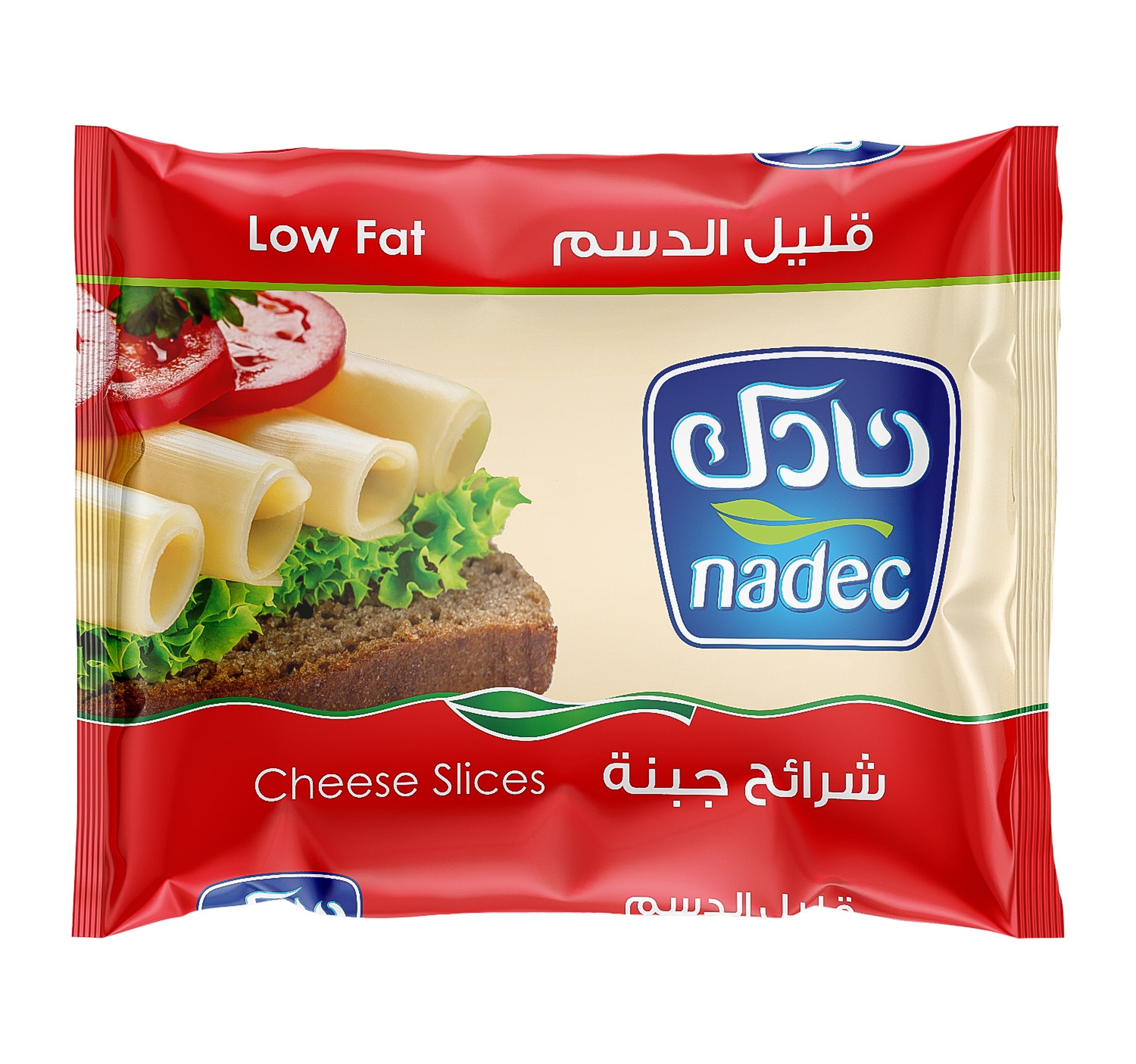 Nadec Cheese Slices Low Fat 200 g – Shefs
