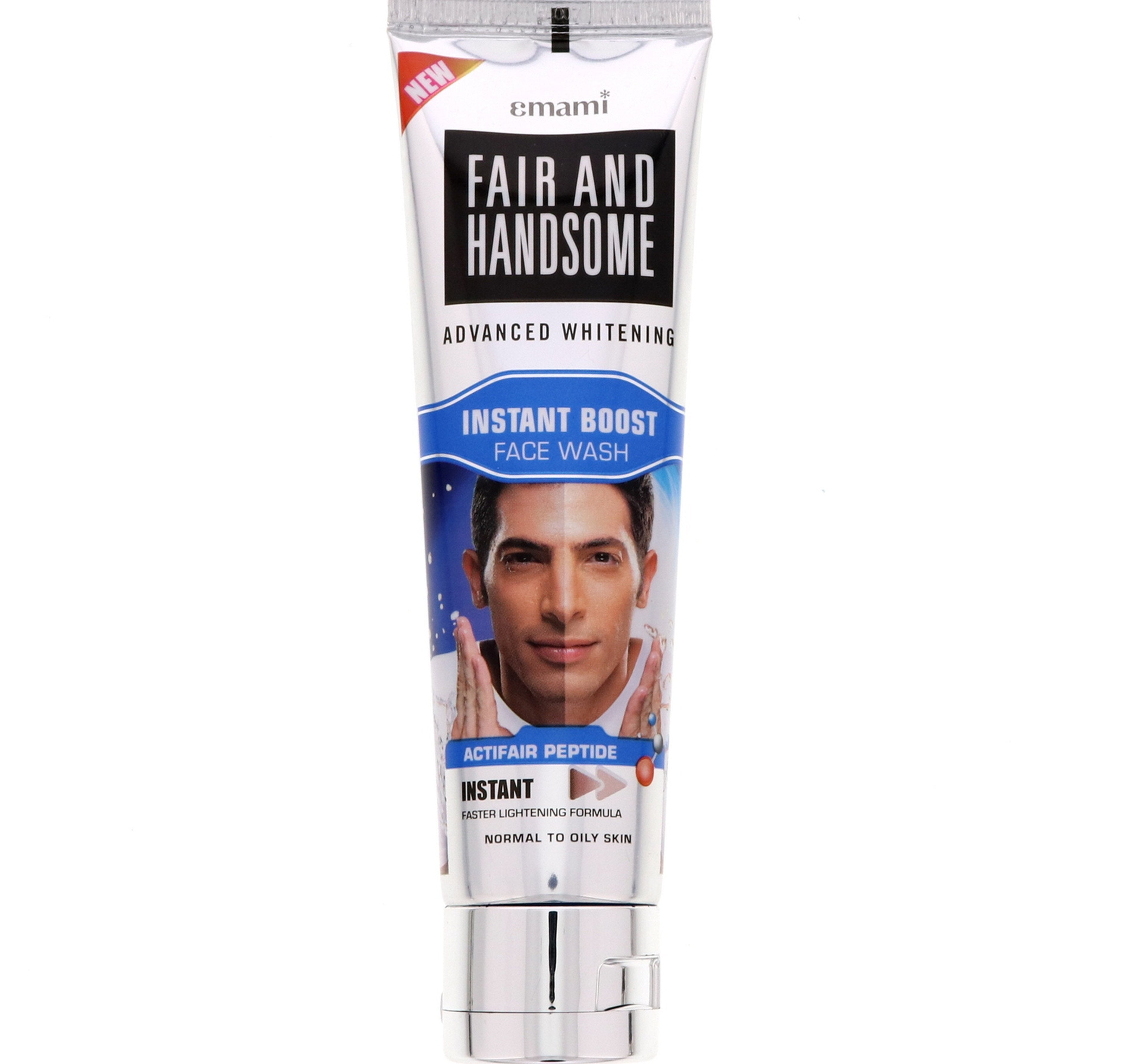 Emami Fair & Handsome Advanced Whitening Instant Boost Face Wash 100 m ...