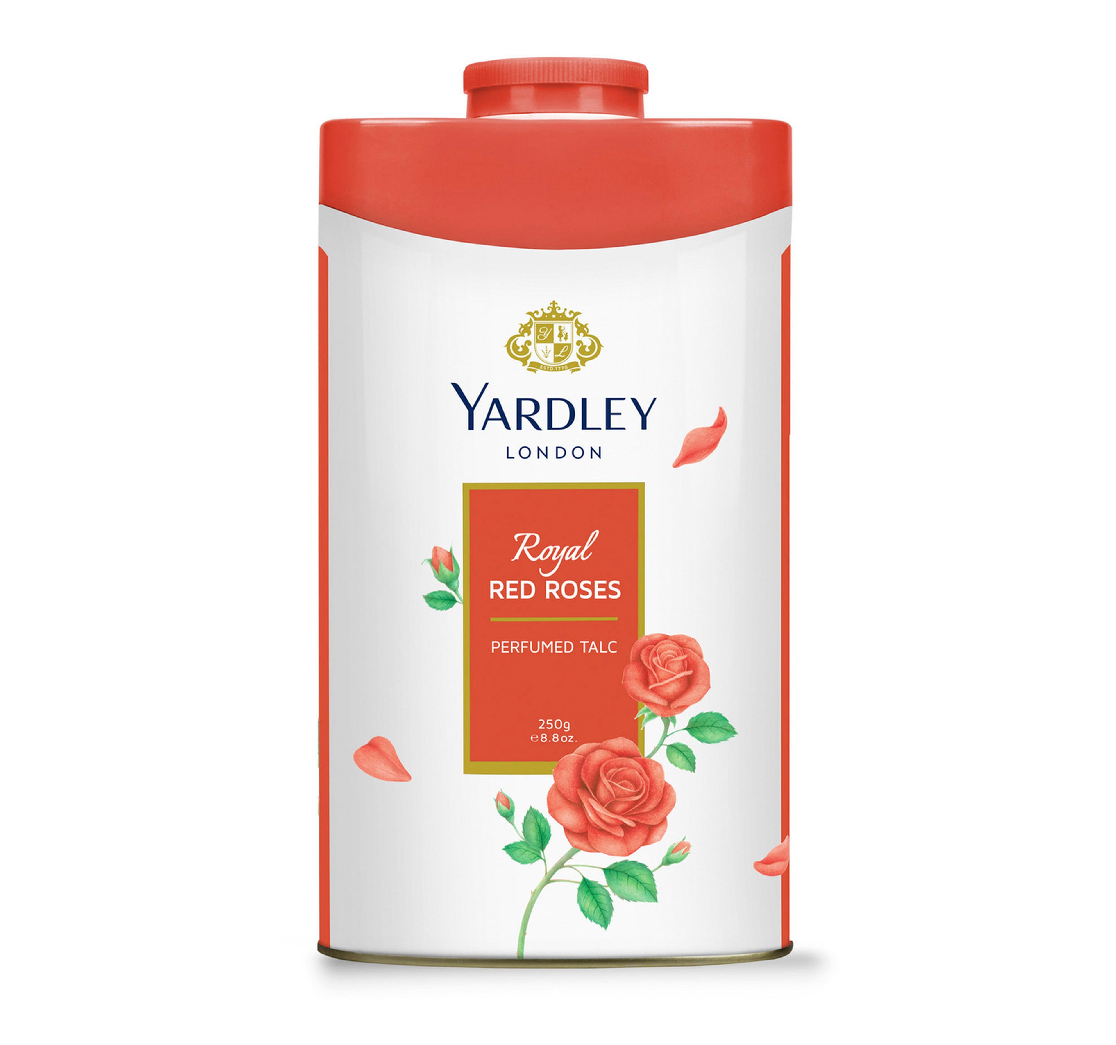 Yardley Red Rose Perfumed Talc 250 g – Shefs