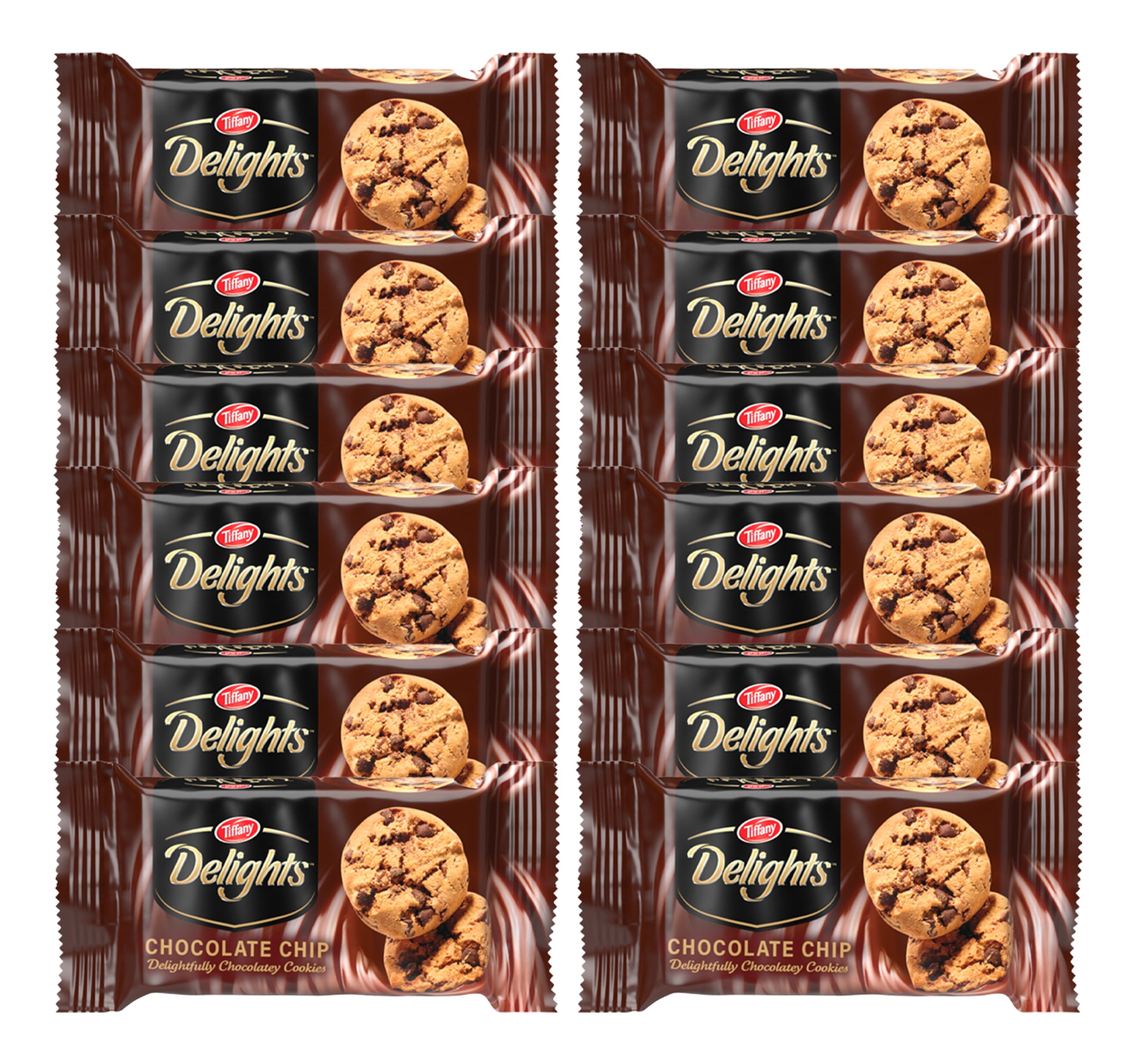 Tiffany Delights ChocoChip Chocolate Cookies 12 x 33 g – Shefs
